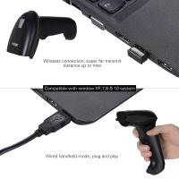 China Laser Handheld 1D Barcode Scanner Reader 2.4G Wireless YHD-5700LW for sale