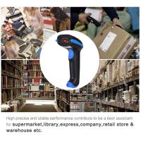 China Laser Hand Held 1D Barcode Scanner Reader 2.4G Cordless YHD-5700LW for sale