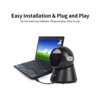 China Omnidirectional Desktop Barcode Scanner 1D 2D FDA ROHS Certified For Retail for sale