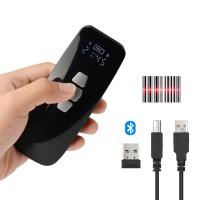 China Bluetooth 1D Mini Barcode Scanner Portable For IPad IPhone PC Windows Android IOS for sale