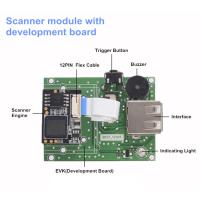China Wired Embedded Barcode Scanner Module Reader 2D USB TTL RS232 Interface for sale
