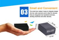 China Fast Decoding Barcode Scanner Module Fixed Mount CCD Barcode Scan Engine for sale