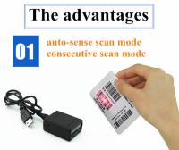 China Fast Decoding Barcode Scanner Module Fixed Mount CCD Barcode Scan Engine for sale