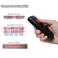 China 2D Wireless Mini Barcode Scanner For Inventory Bluetooth Lightweight for sale