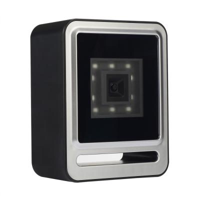 China FCC Desktop Barcode Reader 1D 2D Barcode Scanning Machine For POS System for sale