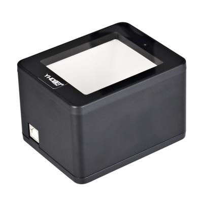 China Omni Directional Desktop 2D Barcode Scanner CMOS Automatic YHD-9800D for sale