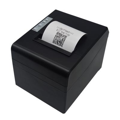 China Black 80mm POS Printer 260mm/Sec USB Thermal Receipt Printer for sale