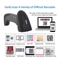 China Industrial Wireless Barcode Scanner Reader 2D For Windows Mac Linux for sale