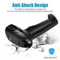 China RS232 100 Scans / Second Bluetooth Handheld Barcode Scanner 1d YHD-1100LB for sale