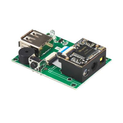 China Embedded Mini Barcode Scanner TTL RS232 USB Fixed Mount Barcode Reader for sale