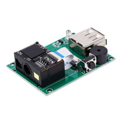 China Wired Embedded Barcode Scanner Module Reader 2D USB TTL RS232 Interface for sale