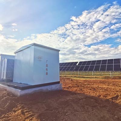 China Photovoltaic PV Pad Mounted Transformer 1250-5500 kVA 37kV 3 Phase ONAN Cooling for Solar Power Stations for sale