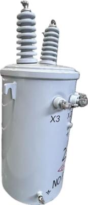 China 25kV Pole Mounted Single Phase Distribution Transformer 10-333kVA with Cu-Al Conductors for sale