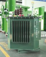 China 100kVA Triangular Three-dimensional Wound Core Oil Immersed Distribution Transformer ONAN Cooling 20kV for sale