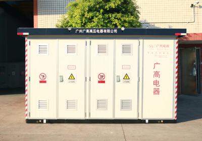 China IEC 60076 Prefabricated Substation 10kV 0.4kV 50Hz 80-1600kVA American European Style for sale