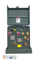 China Single-Phase Pad-Mounted Distribution Transformers, Self-Cooled Type, 50kVA, Designed for Urban Distribution Networks for sale