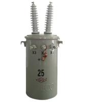 China 100kVA Single Phase Pole Mounted Distribution Transformer 1350mm Height 530kg Total Weight for sale