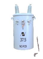 China 37.5 Single Phase Pole Mounted Transformer for sale