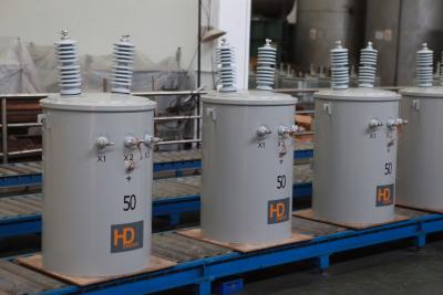 China 50kV Single-Phase Pole-Mounted Transformer for Residential Communities for sale