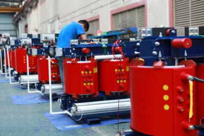 China 500kVA Dry Type Distribution Transformer with Silicon Steel Core and Energy Efficiency Level 1 for sale