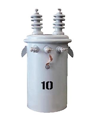 China 10-333kVA Single Phase Pole Mounted Transformer with Multi-Voltage Output and ONAN Cooling for Power Distribution for sale