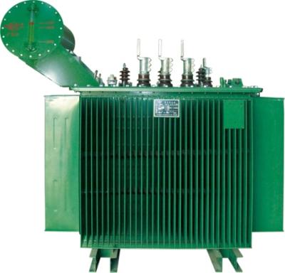 China 10kV Oil Immersed Distribution Transformer with Energy Efficiency Level 1, Silicon Steel Core, and ONAN Cooling for sale