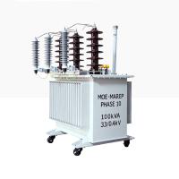 China 100kVA 33/0.4kV Oil Immersed Distribution Transformer with ONAN Cooling for Industrial Power Supply for sale
