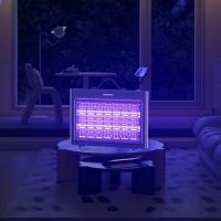 China Electric Mosquito Trap Lamp , Rechargeable LED Mosquito Repellent UV Lamp for sale