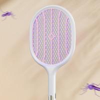 China Fast Attraction Mosquito Swatters 3000V White / Black With Self Replicating Motion for sale
