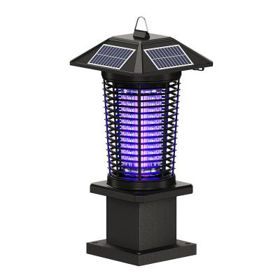 China Solar Powered Mosquito Repellent Lamp Outdoor 360 Degree Coverage Mosquito Control Lamp for sale