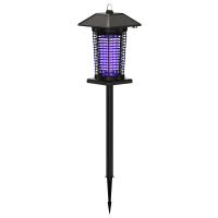 China Solar Energy Mosquito Killer Lamp Outdoor Mosquito Killer UV Light With 360° Coverage for sale