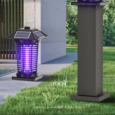 China Solar Powered Mosquito Repeller Outdoor Weather Resistant Garden Mosquito Killer for sale