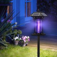 China UV Mosquito Repellent Solar Outdoor Light With Dual Light Modes for sale