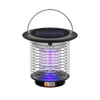 China Stainless Steel Outdoor Mosquito Killer Solar Mosquito Repellent LED Light for sale