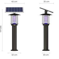 China Guandi Outdoor Mosquito Killer Solar Powered Insect Killer Lamp for sale