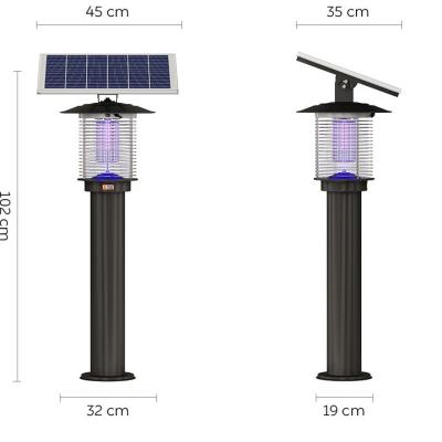 China Guandi Outdoor Mosquito Killer Solar Powered Insect Killer Lamp for sale