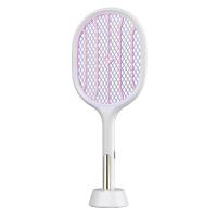 China Fast Attraction Bug Zapper Swatter Electric Mosquito Zapper Racket GD-218 for sale