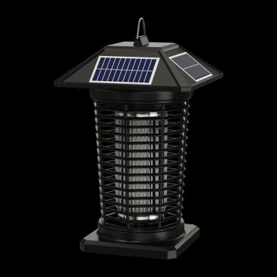 China GD Solar-Powered Mosquito Control Light, 360° Coverage, Dual UV Light Outdoor for sale