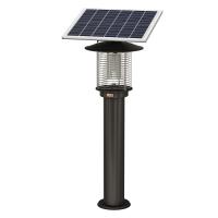 China IP55 Outdoor Mosquito Killer Solar Powered Smart Solar Bug Light With Dual Light for sale