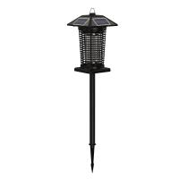 China GD Solar-Powered Bug Zapper, 360° Coverage, Dual Mode UV Light for Outdoors for sale