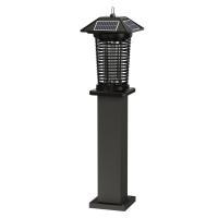 China GD Outdoor Solar Insect Repeller, 360° Coverage, Dual UV Light Modes for sale