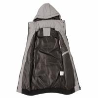 China YKK Zipper Pockets Grey Men's Padded Gilet 100% Nylon Shell for sale