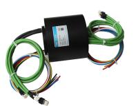 China 12circuits 20A Electric Slip Ring Rotary Joint Electrical Connector 800RPM for sale