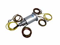 China Multi Signals Hybrid Transmission Hollow Slip Ring Compact Design Multifunctional for sale