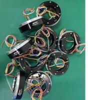 China 7 Circuits 5A 6000rpm Pancake Slip Ring With Precious Metal Contact for sale