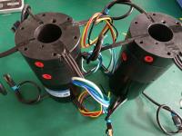 China 6 Channels Low Torque Hybrid Slip Ring Transferring HF USB And Ethernet Signal for sale