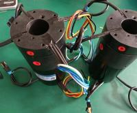 China 6 Channels Low Torque Hybrid Slip Ring Transferring HF USB And Ethernet Signal for sale