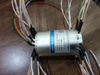China Compact Size Rotary Signal Slip Rings HRT22 1500rpm With 22mm Through Bore for sale