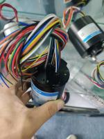 China Anti Interference 48 Wires Through Bore Slip Ring Solutions Low Friction for sale