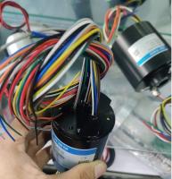 China Anti Interference 48 Wires Through Bore Slip Ring Solutions Low Friction for sale